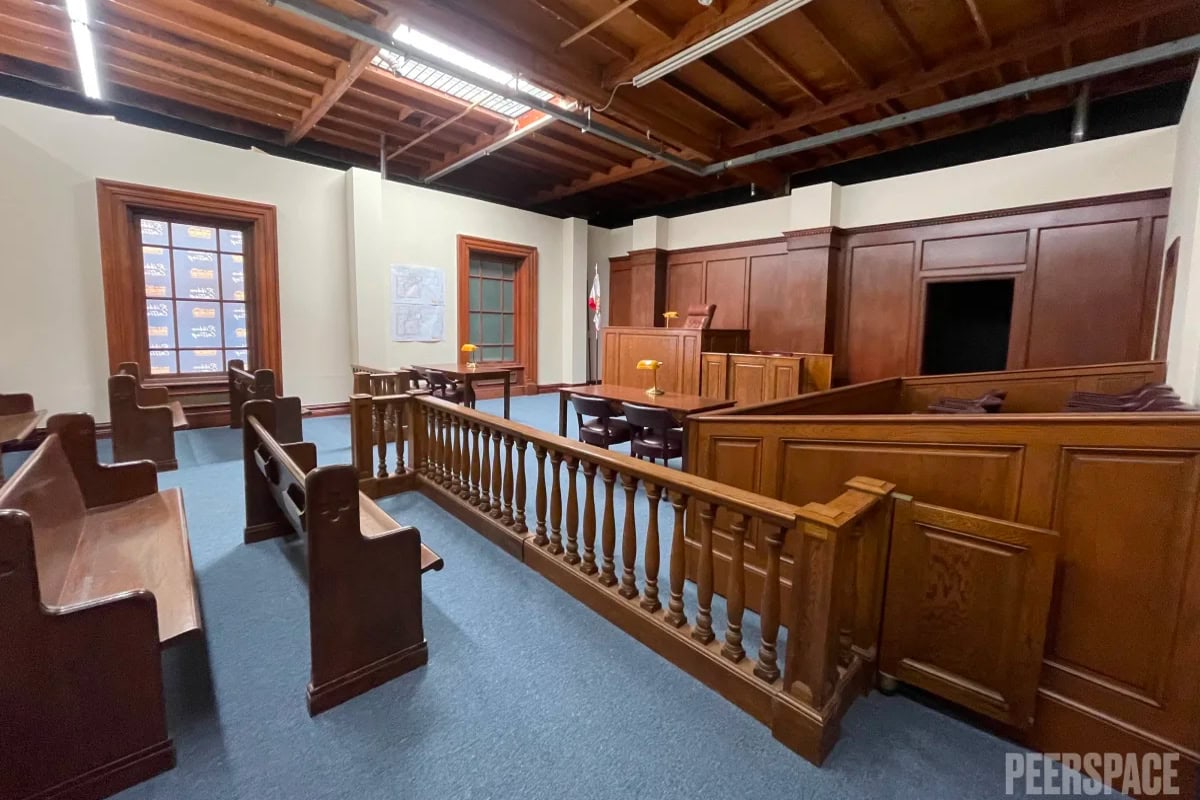 10 Great Courtoom Sets You Can Rent - Peerspace