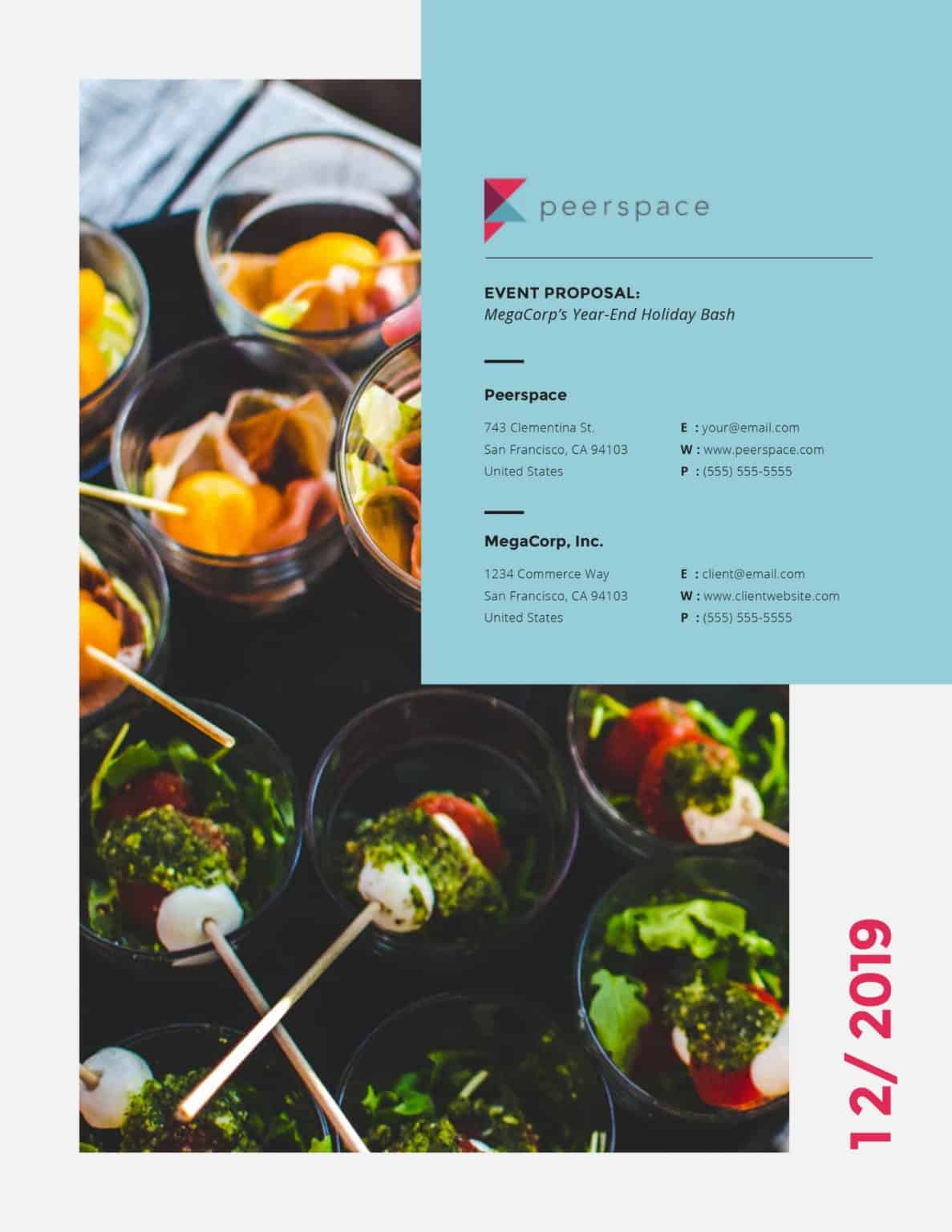 Here's How to Make an Event Proposal Template - Peerspace